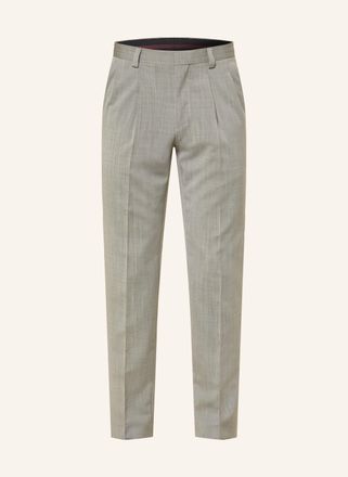 HUGO BOSS Hugo Anzughose Hesten Extra Slim Fit grau