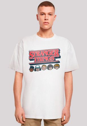 F4NT4STIC T-Shirt Stranger Things Caricature Logo Premium Qualit&auml;t