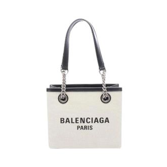 Balenciaga Sac cabas Duty Free Small pr&eacute;-poss&eacute;d&eacute; - Femme - Pre-owned - Blanc - Taille: ONE Size