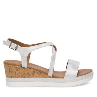 Clara Barson Sandalen Clara Barson GYDA WS216-02 Silberfarben