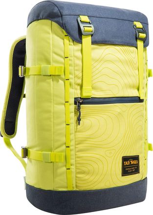 Tatonka Daypack City Hiker 20l - Stylischer und PFC-freier Rucksack aus nachhaltigen Materialien und 20 Liter Volumen (lime curve)