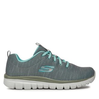 Skechers Sneakers Skechers Twisted Fortune 12614/GYMN Grau