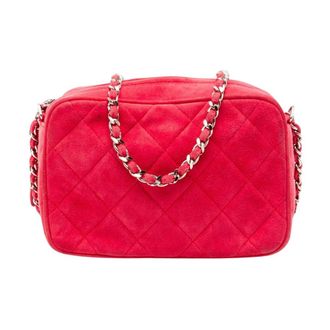 Chanel Pre-owned Quilted Chain Shoulder Bag - - Pre-owned - Damen - Rot - ONE SIZE