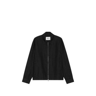Nn.07 Veste droite zipp&eacute;e en lin