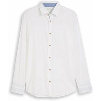 Tom Tailor Freizeithemd - - Shirts - Herren - Wei&szlig; - XL
