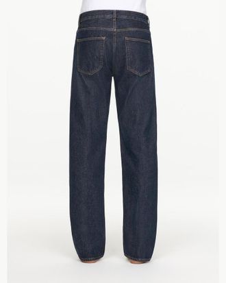 Arket OCEAN Loose Straight Jeans -Blau