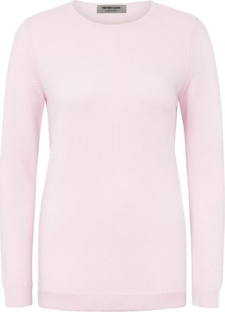 Peter Hahn Rundhals-Pullover aus 100% Premium-Kaschmir Peter Hahn ros&eacute;
