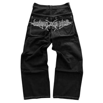 Generic Jean Homme Regular Jeans Pantalon Pantalons Baggy Homme pour des Soir&eacute;es Street Party, Ecole et Journ&eacute;es Relaxantes