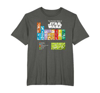 Star Wars The Periodic Table of Star Wars T-Shirt