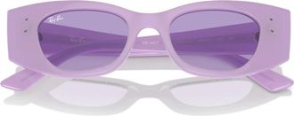 Ray-Ban Femme, Accessoires, Violet, Taille: 49 MM Rb4427 KAT Lunettes de soleil