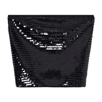 A|X Armani Exchange Pailletten-Top - - Tops - Damen - Schwarzk - S