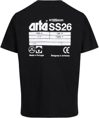 Arte T-shirt imprim&eacute; au dos en coton