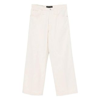 Federico Cina Damen, Jeans, Beige, XSGr&ouml;&szlig;e