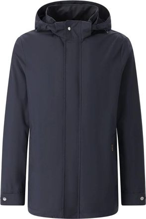 Moorer Homme, Vestes, Bleu, Taille: 4XL Veste de Transition