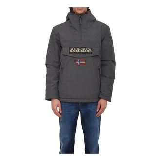 Napapijri Herren, M&auml;ntel, Grau, LGr&ouml;&szlig;e