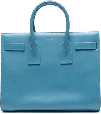 Saint Laurent petit sac à bandoulière Sac De Jour (2014) - Bleu