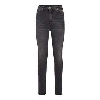 Philipp Plein High Waist Jeggings - - Jeans - Damen - Schwarzk - W27