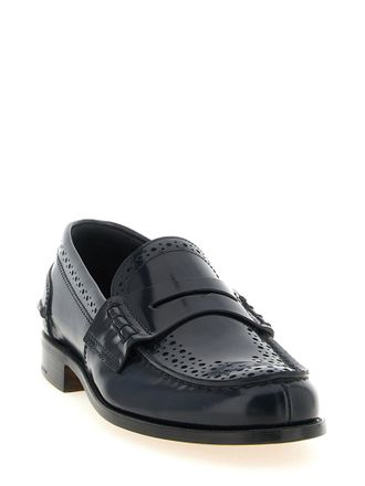 Churchs Openwork Brogue Loafer - Navy