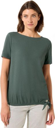 Cecil Damen B323067 Strukturshirt mit Knoten, Balmy Khaki, L