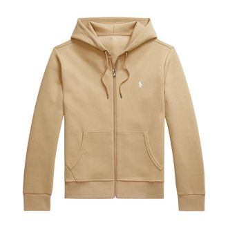 Polo Ralph Lauren Zip-Through-Hoodie - - Sweatshirts & Hoodies - Herren - Braun - L