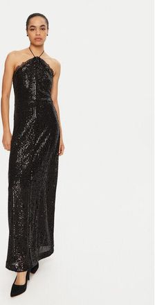 Twin-Set Abendkleid 242AT2340 Schwarz Slim Fit