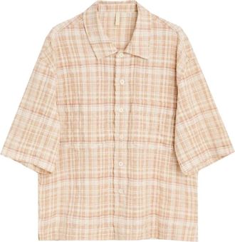 Sunflower Homme, Chemises, Beige, Taille: XL Short Sleeve Chemises