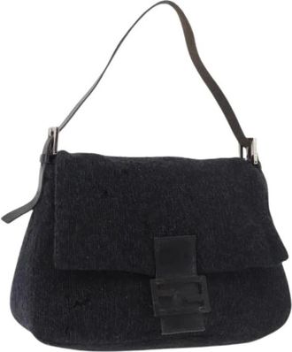 Fendi Sac bandouli&egrave;re vintage Pre-owned - Femme - Pre-owned - Bleu - Taille: ONE Size