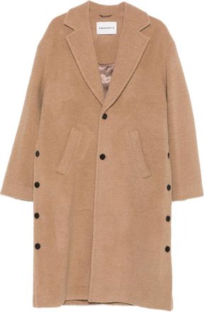 Amaranto manteau &agrave; boutonni&egrave;re - Marron