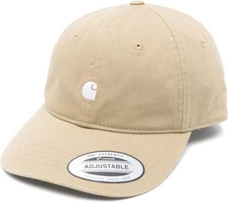 Carhartt Work in Progress Homme, Accessoires, Beige, Taille: ONE Size Madison Logo Cap