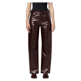 A Gold E Femme, Pantalons, Rouge, Taille: W27 Arc Jean