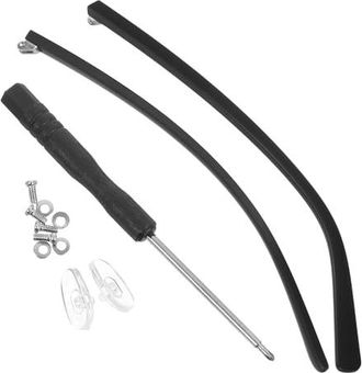 Lioobo Branches de Lunettes de Rechange en Tr90 5 MM Largeur Finition Mate Universelles et Compatibles Montures Accessoires de R&eacute;paration Pratiques pour Lune