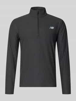 New Balance Regular Fit Sweatshirt mit Troyer-Kragen
