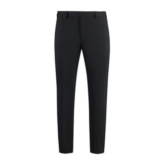 PT01 Slim Fit Woll-Anzughose - - Trousers - Herren - Schwarzk - XL