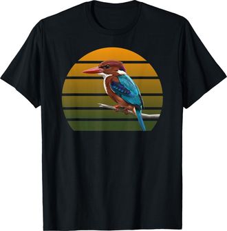jz.birds Braunliest Eisvogel Vogelfreund Singvogel Biologe Vogel T-Shirt
