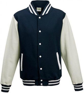JUST HOODS BY AWDIS Sweatjacke Varsity Jacket / College Jacke