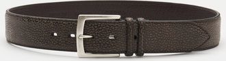 Fausto Colato Herren - Gürtel dunkelbraun