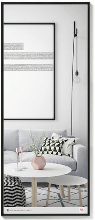 Walther Design Bilderrahmen schwarz 40 x 100 cm Galeria Kunststoffrahmen KB400H
