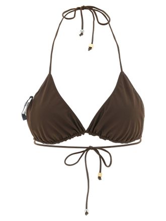 Jacquemus Womens Brown Polyamide Bikini Clothing