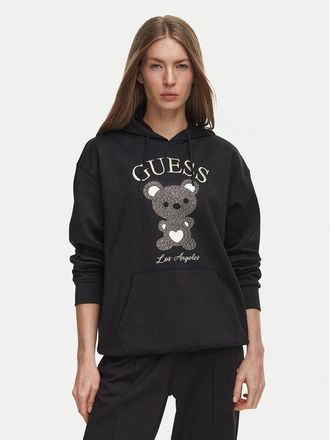 Guess Sweatshirt V6BQ28 K9361 Schwarz Oversize