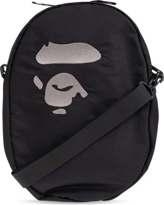 A Bathing Ape A Bathing Ape, Homme, Sacs, Noir, Taille: ONE Size Sac bandouli&egrave;re ovale