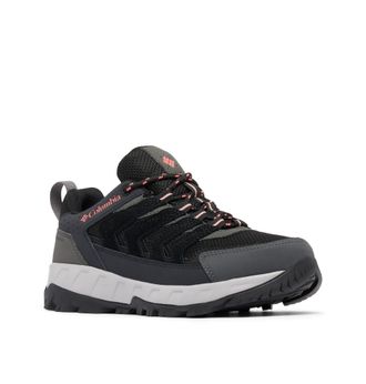 Columbia Strata Trail Low wasserdichter Wanderschuh f&uuml;r Damen, Schwarz/Juicy, 36.5 EU