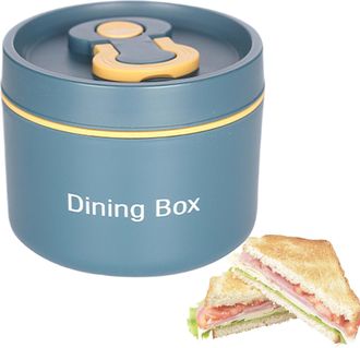 Generic Isolierter Lebensmittelbehälter, isoliertes Lunchglas mit Löffel, auslaufsichere Lunchbox, Snackbehältermit großem Fassungsvermögen