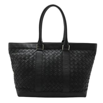 Bottega Veneta Pre-owned Intrecciato Leder Tote Bag - - Pre-owned - Damen - Schwarzk - ONE SIZE
