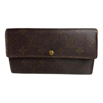 Louis Vuitton Portefeuille Vintage Pre-owned - Femme - Pre-owned - Brun - Taille: ONE Size