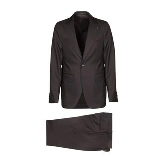 Tagliatore Costume ajust&eacute; en laine Super 110 - Homme - Costumes - Noir - Taille: 2XL
