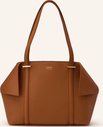 Ferragamo Ferragamo Shopper The Scarf Grainy braun