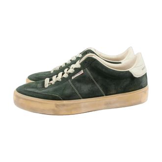 Golden Goose Homme, Chaussures, Vert, Taille: 41 EU Soul Star Baskets