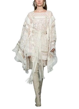 Zimmermann Runway Cream Maples Boudoir Mini Dress Size S