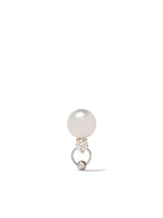 Delfina Delettrez puce doreille Two In One en or 18ct