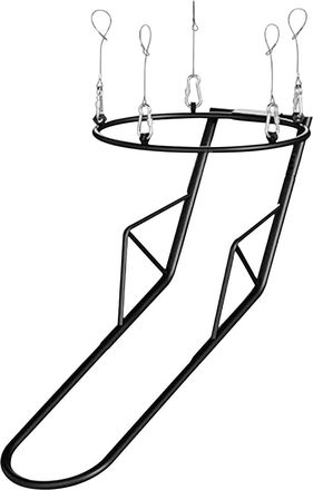 Generico Basketballkorb Rebounder | Trainingszubeh&ouml;r aus Metall - R&uuml;ckgabe des Basketballs - f&uuml;r den Au&szlig;en- und Innenbereich, Training, Schule, Fitnessstudio, 